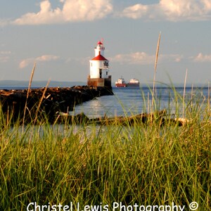 Superior Entry Lighthouse Photography Print, Lighthouse Photography ...