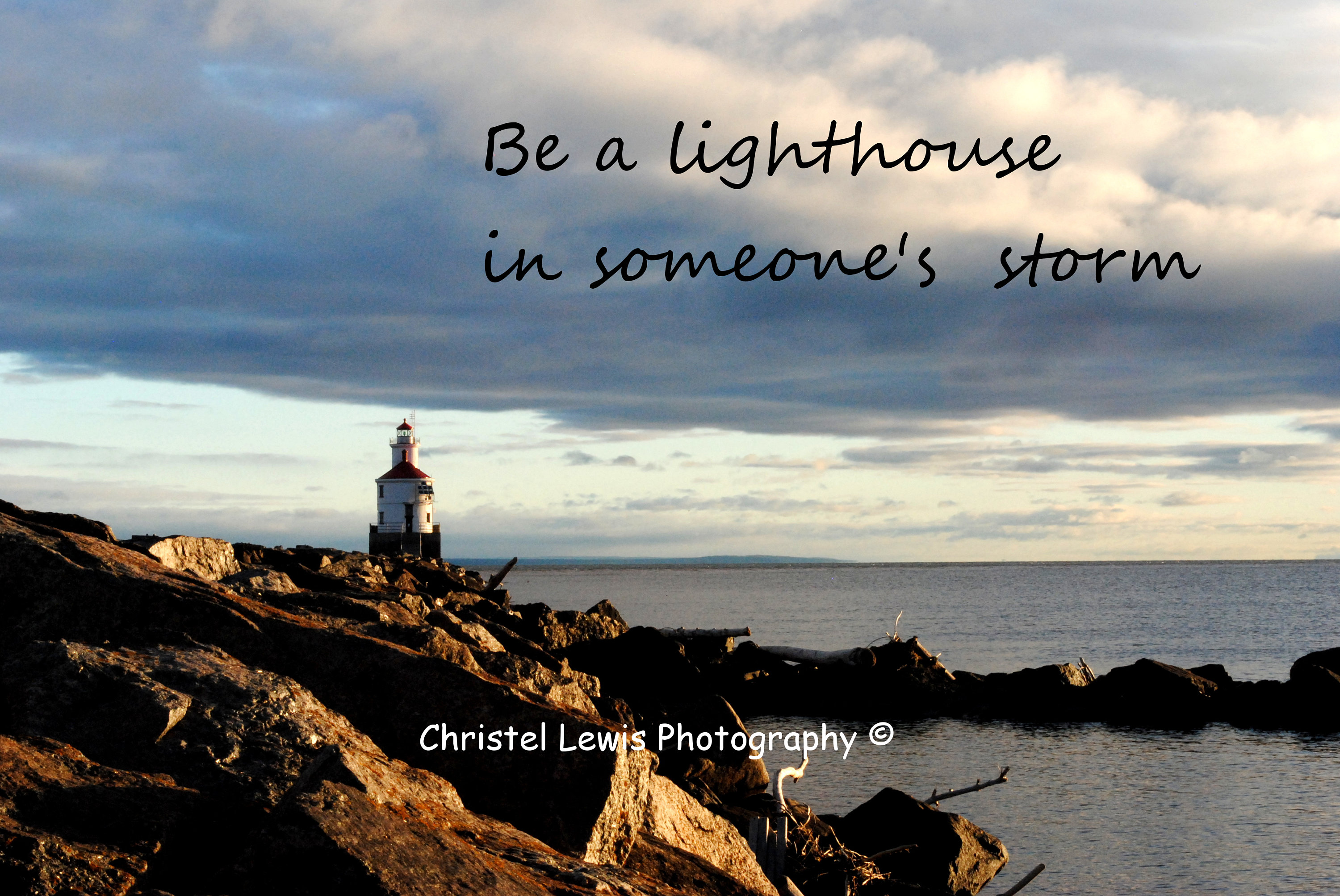 Inspirational Lighthouse Saying, Lighthouse Photography,be Strong ...