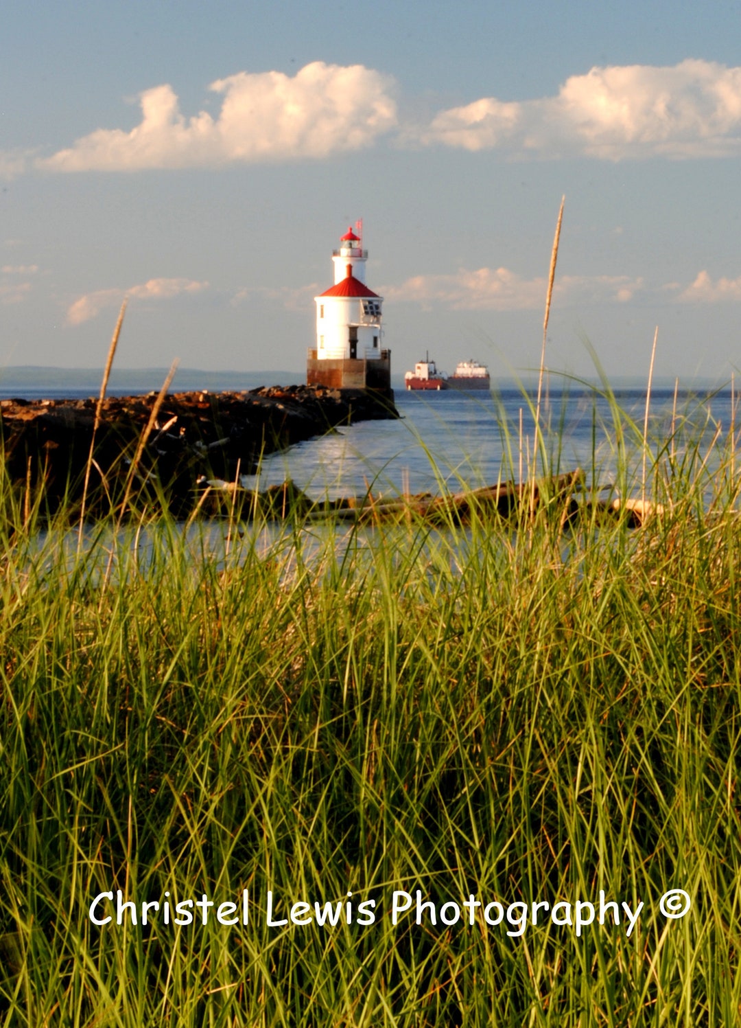 Superior Entry Lighthouse Photography Print, Lighthouse Photography ...