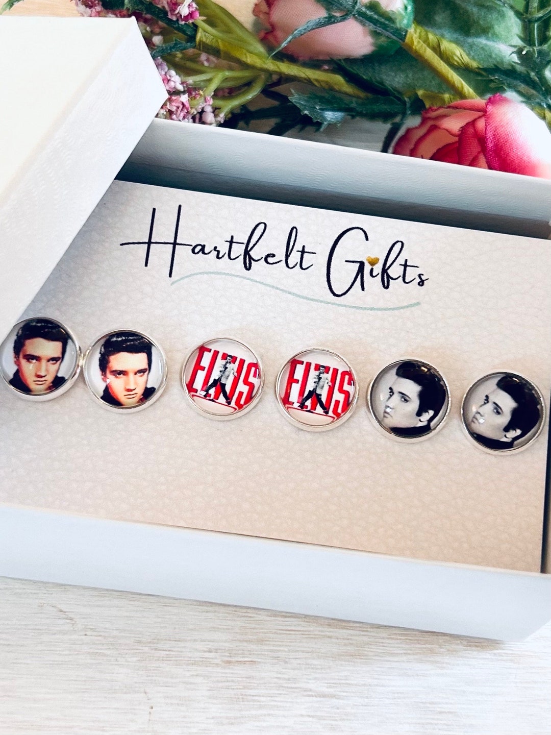Elvis Stud Earrings Gift Set Elvis Gifts for Her Gifts for Elvis ...