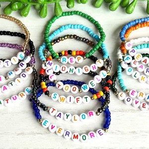 Friendship Bracelets Swift Friendship Bracelets Swiftie Fan Bracelets ...