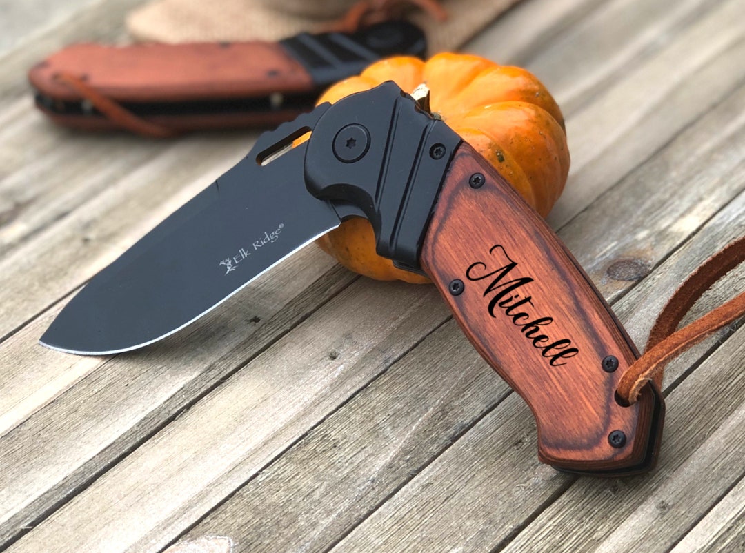 Personalized Gift Knives Handmade Mens Boyfriend Gift for Him, Fathers ...