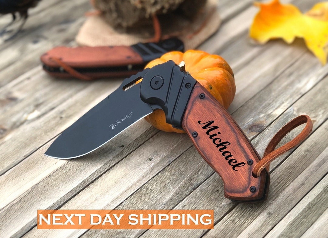 Personalized Gift Knives, Gift for Him, Handmade Mens Boyfriend ...