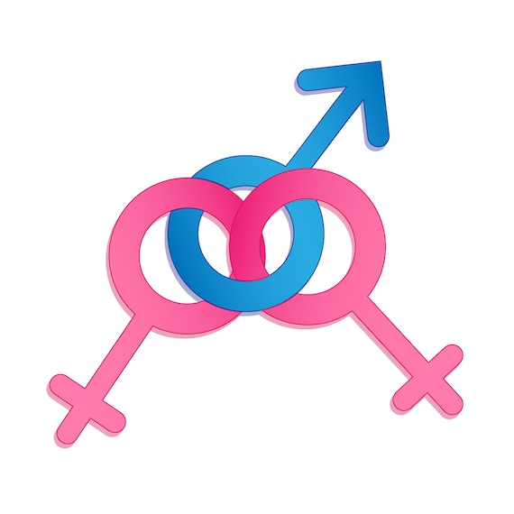 Two Female Gender Symbol