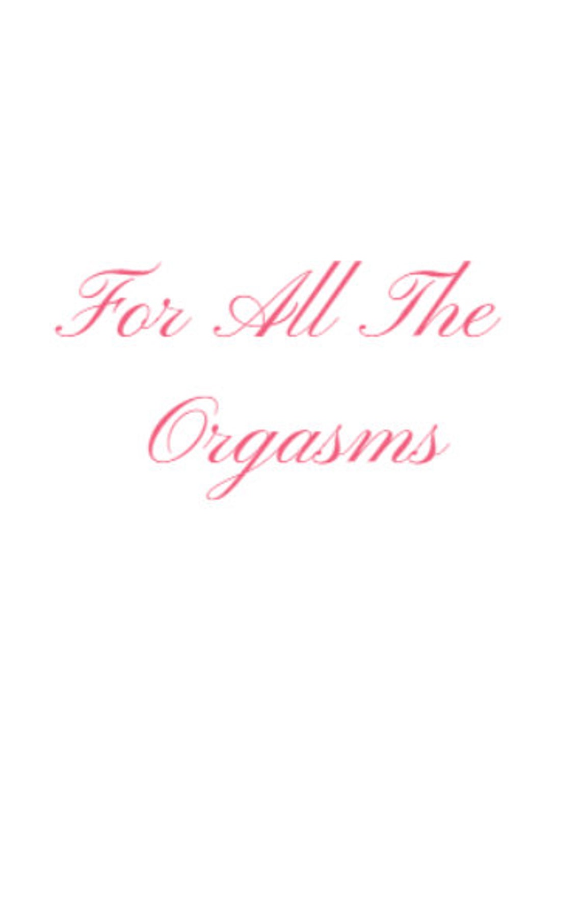 Greeting Card Funny Naughty Thank You For All The Orgasms Etsy