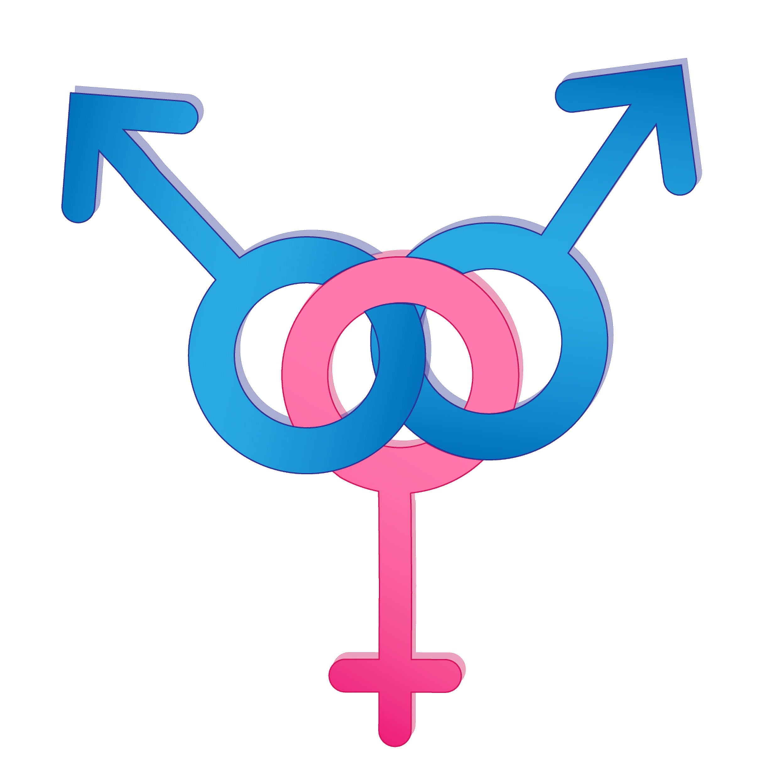 Two Female Gender Symbol