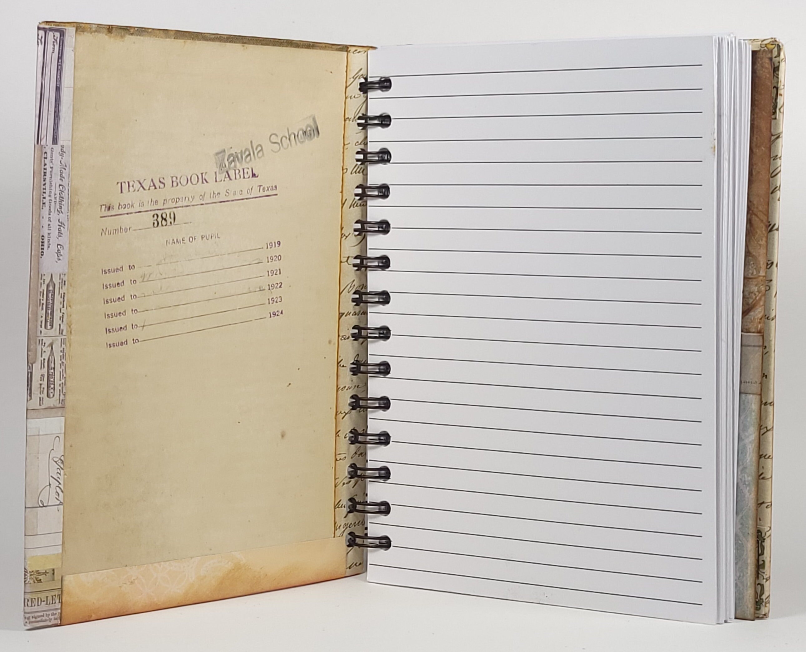 Vintage Children's Reader Notebooks Altered Book Journals - Etsy