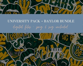 Baylor University Png - Etsy