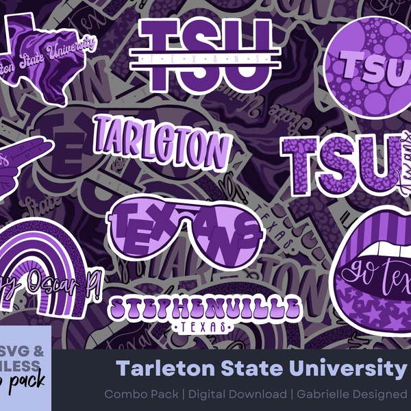 Tarleton State University Svg File for Cricut - Etsy