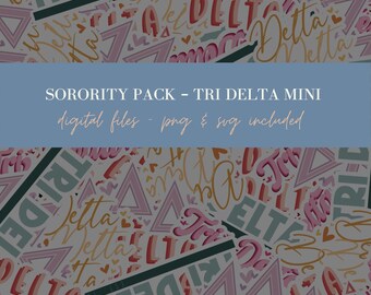 Tri Delta - Etsy