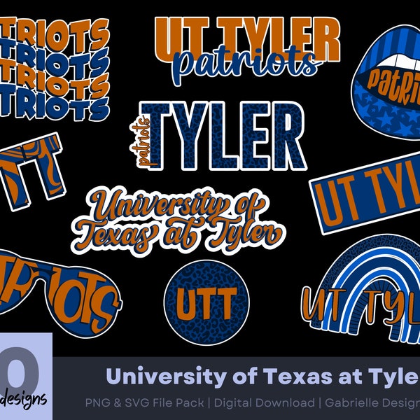 Texas Tyler Svg - Etsy