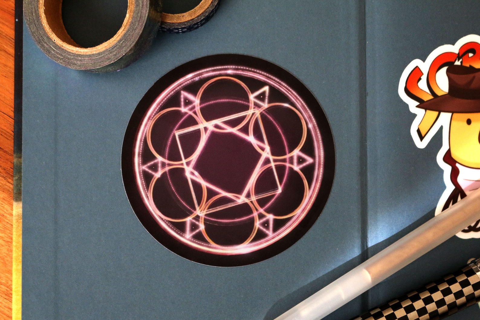 FFXIV Black Mage Ley Lines 3 Vinyl Sticker | Etsy