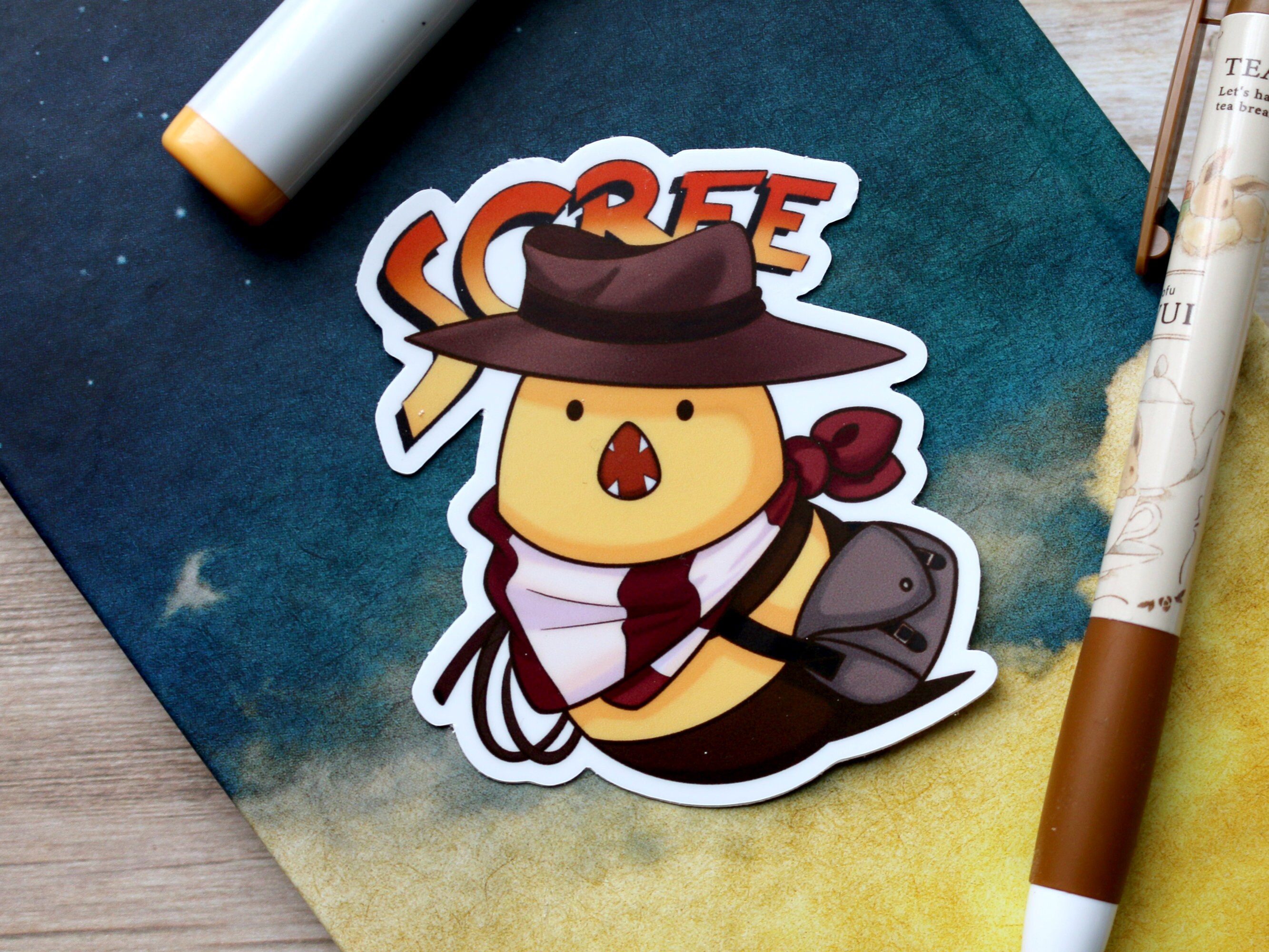 Indiana SCREE Great Serpent of Ronka Sticker FFXIV | Etsy