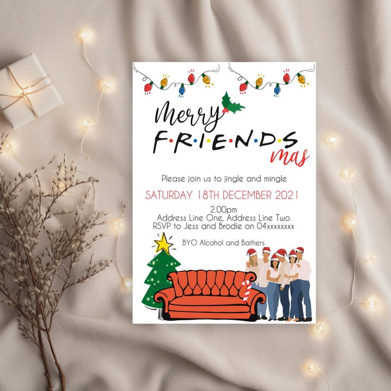 Friendsmas - Etsy