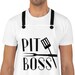 Pit Boss Apron, BBQ Apron, Man's BBQ Gift, BBQ Master Apron, Men's Bbq ...