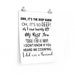 Anchorman Quote, Oh It's the Deep Burn! Print, Exercise Print Picture ...