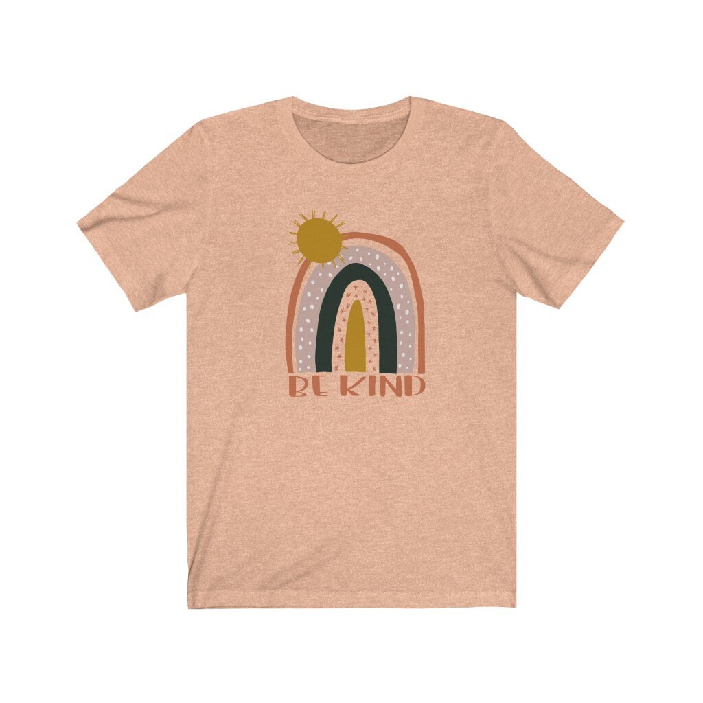 Be Kind shirt Be Kind rainbow shirt neutral rainbow shirt | Etsy