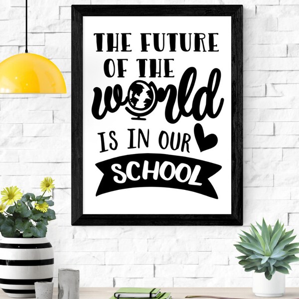 School Wall Art - Etsy