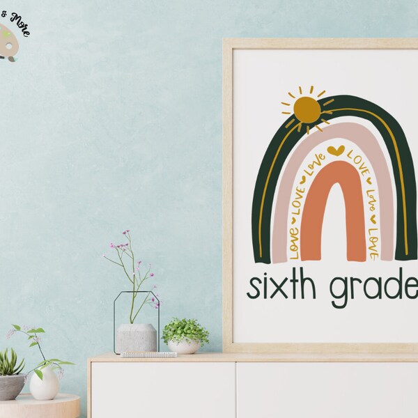 Rainbow Poster - Etsy