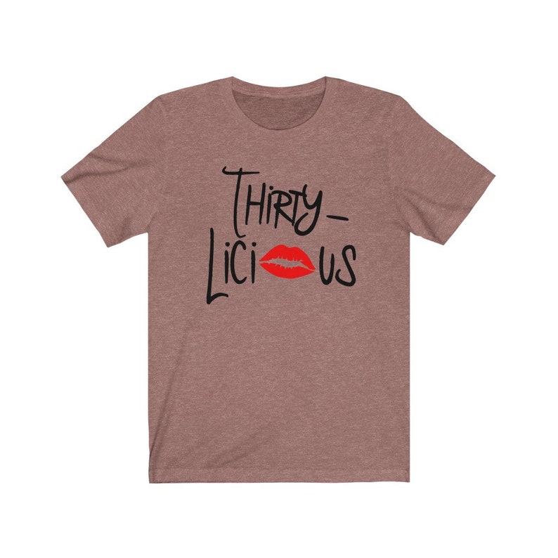Thirty-licious Shirt 30th Birthday Shirt 30th Birthday Gift - Etsy