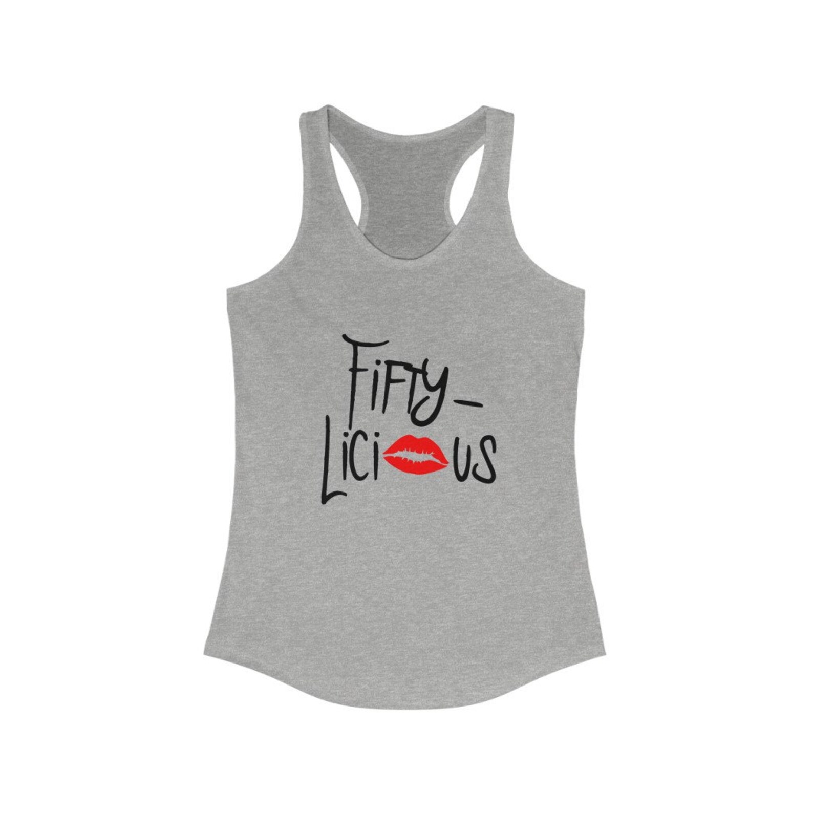 Fifty-licious Shirt 50th Birthday Tank Top 50th Birthday - Etsy