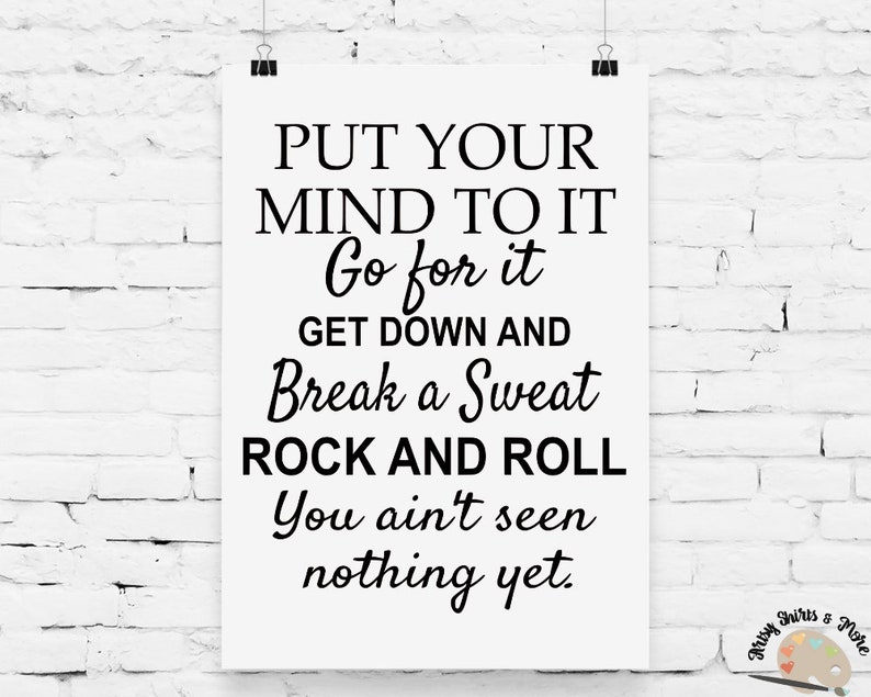 Funny Gym Poster Gym Quote Wall Art Exercise Picture Home - Etsy