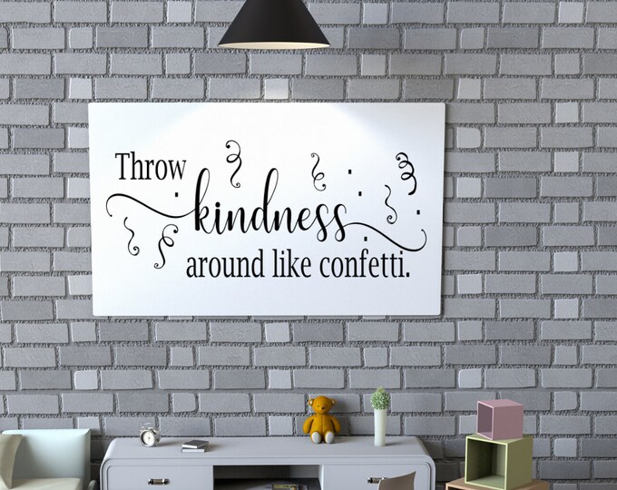 Work Hard & Be Kind to Each Other Poster Be Kind Poster Wall | Etsy