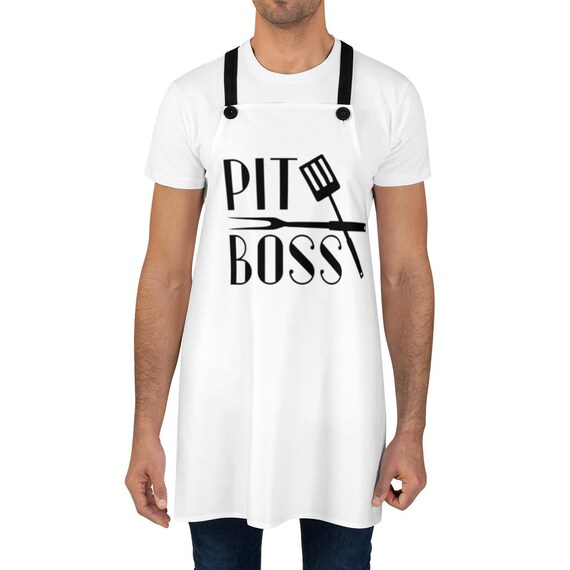 Pit Boss Apron BBQ Apron Man's BBQ Gift BBQ Master - Etsy