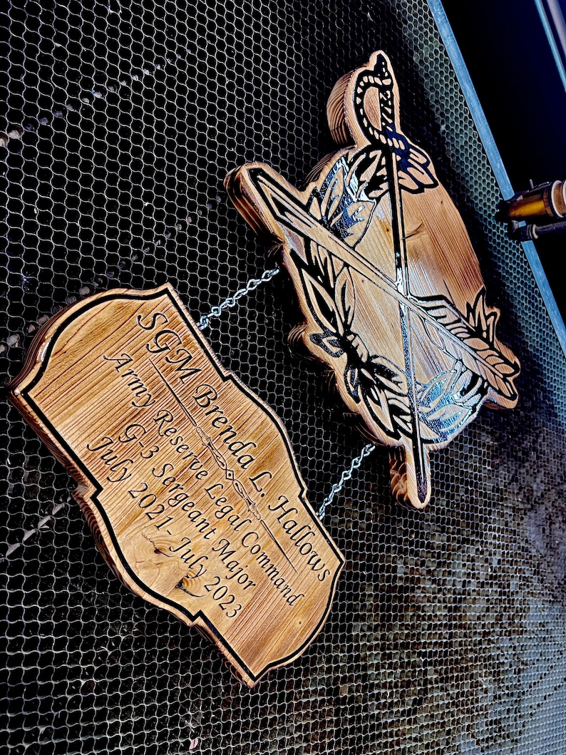 JAG Plaque - Military Judge Advocate General Plaque - Solid Wood - Etsy