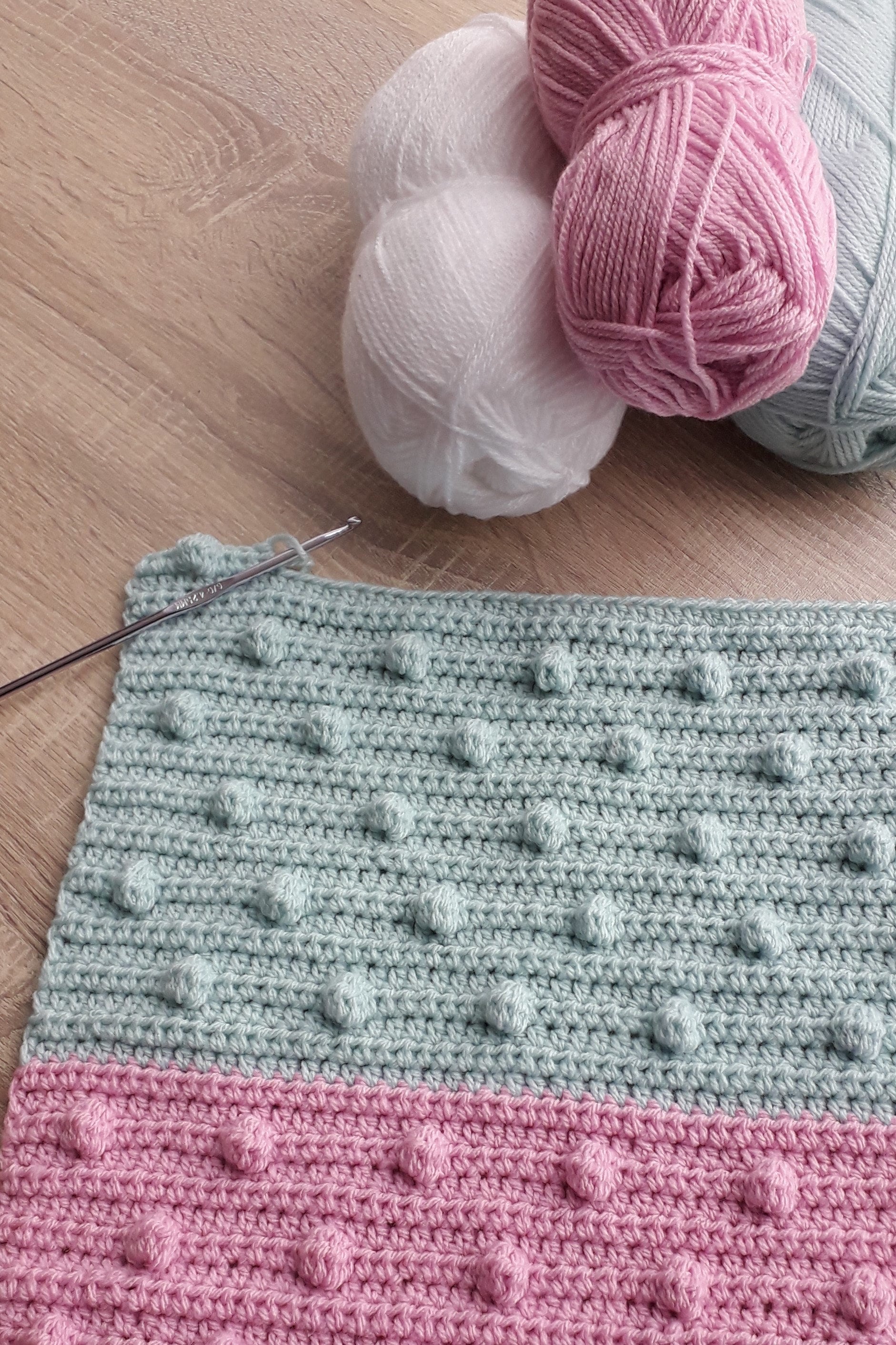 Bobble Crochet Blanket, Crochet Pattern, Crochet Blanket Pattern, PDF ...