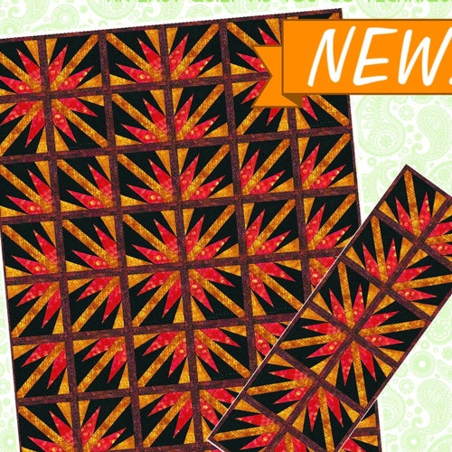 Firecracker Fun & Done Quilting Quilting Pattern Quilt - Etsy