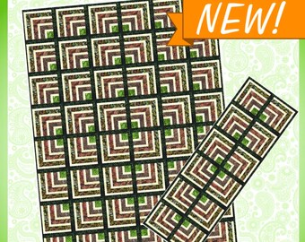 Digital Zip Strip Quilt Fun & Done Quilting Quilting Pattern Quilt as ...