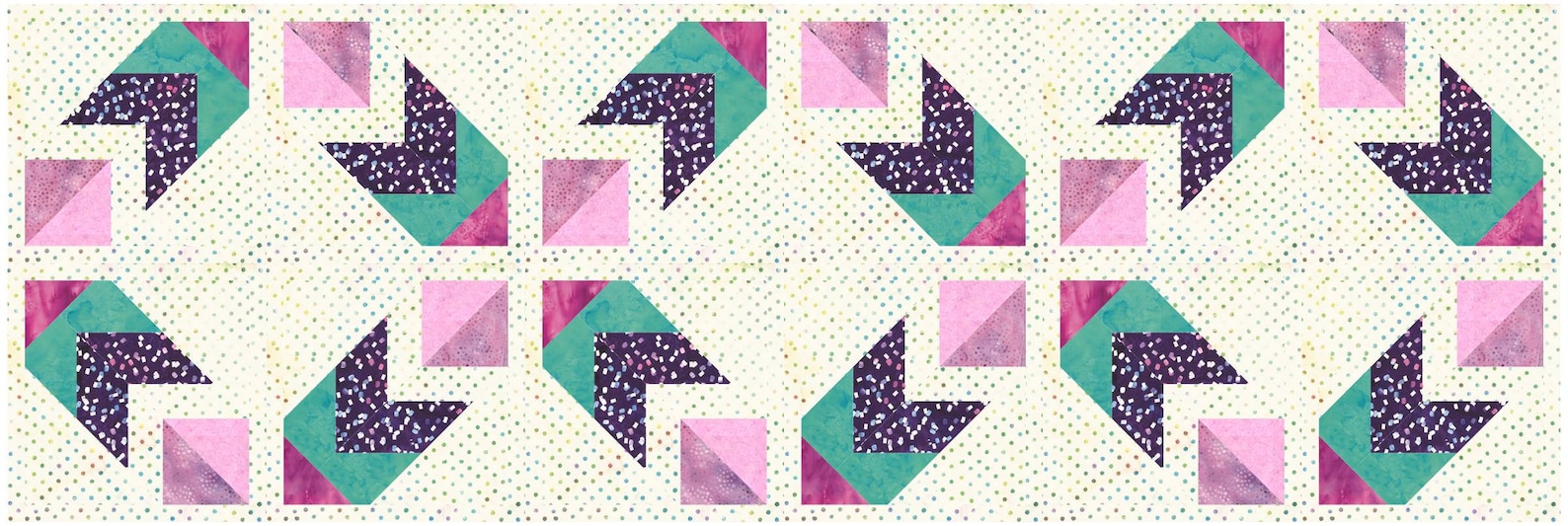 Infinity Quilt Pattern - Fun & Done Quilting - Quilt as You Go - Fairy ...