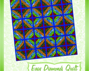 Zip Strip Quilt - Fun & Done Quilting - Quilting Pattern - Quilt as You ...