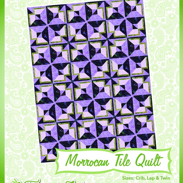 Moroccan Tile Quilt - Etsy