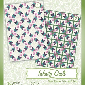 Infinity Quilt Pattern - Fun & Done Quilting - Quilt as You Go - Fairy ...