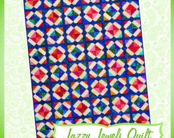 Digital Zip Strip Quilt Fun & Done Quilting Quilting Pattern Quilt as ...