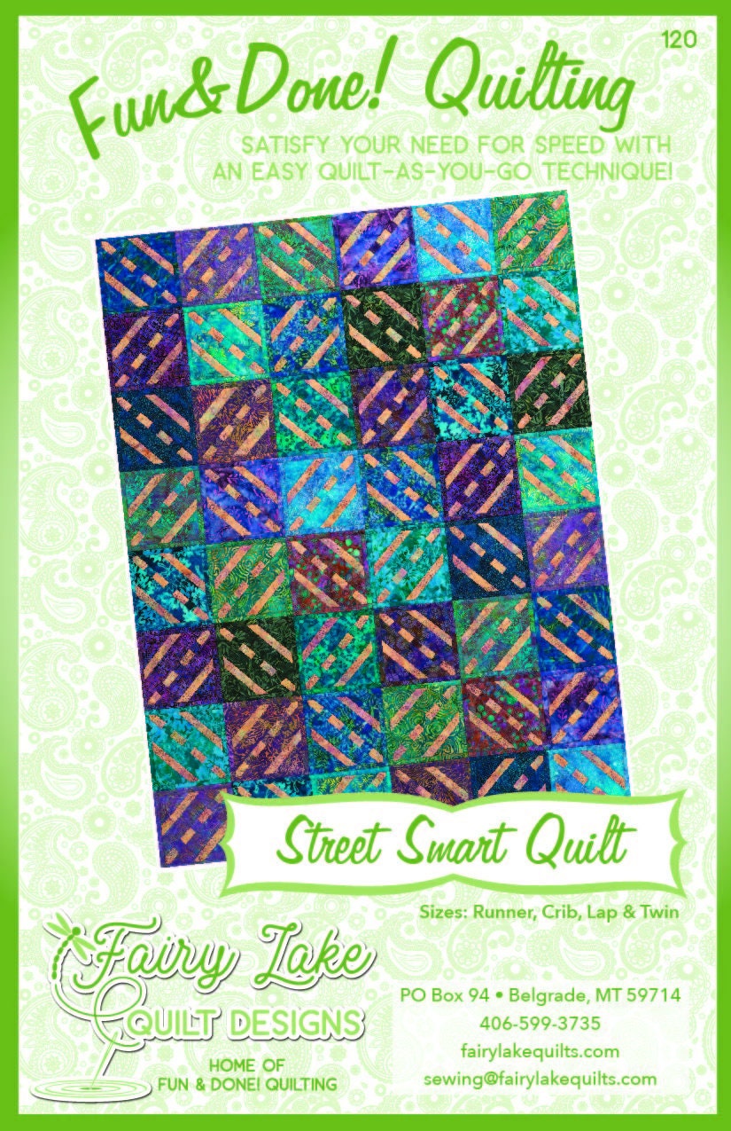 Digital Street Smart Quilt - Fun & Done Quilting - Quilt Patterns ...