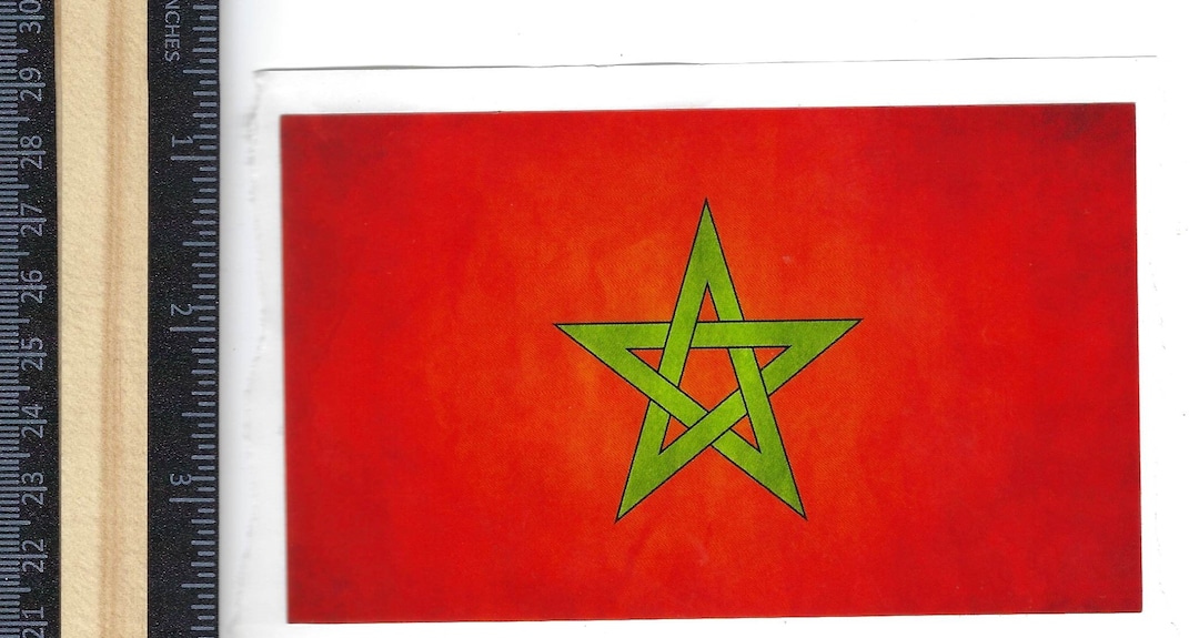 3 X 5 INCH MOORISH FLAG Bumper/window Sticker - Etsy