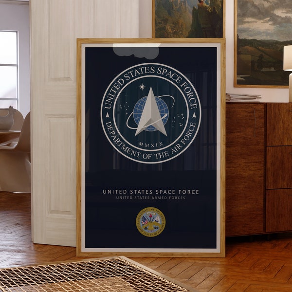 Space Force Poster - Etsy