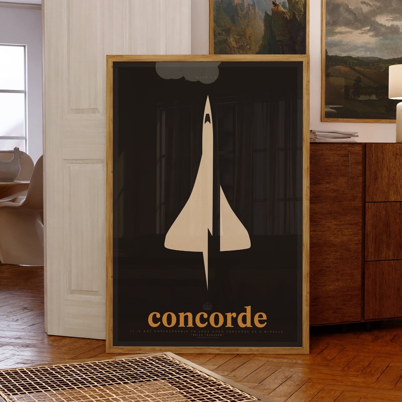 Concorde Poster - Etsy