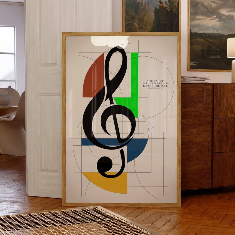 Music Note Poster - Etsy