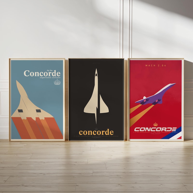 Concorde Poster - Etsy UK