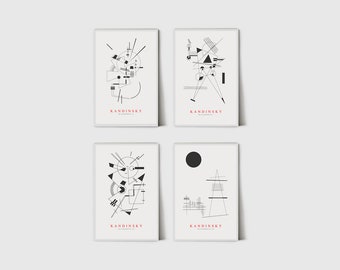 First Abstract Watercolor by Wassily Kandinsky Classic Fine - Etsy