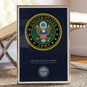 U.S. Armed Forces Posters, Military Wall Art, Army, Navy, Space, Air ...