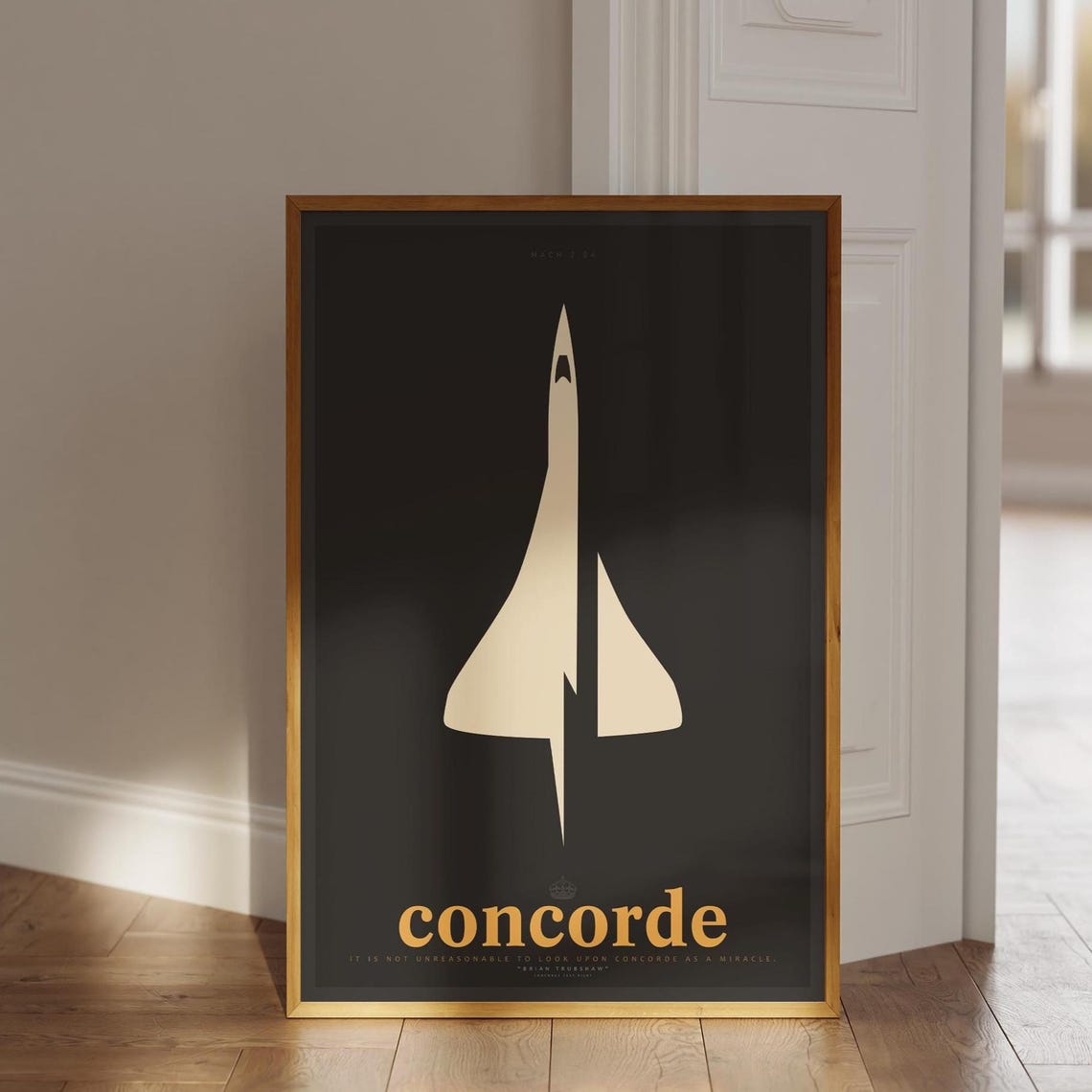 Concorde Poster Set (set of 3) – Retro Aircraft Wall Art | Supersonic ...