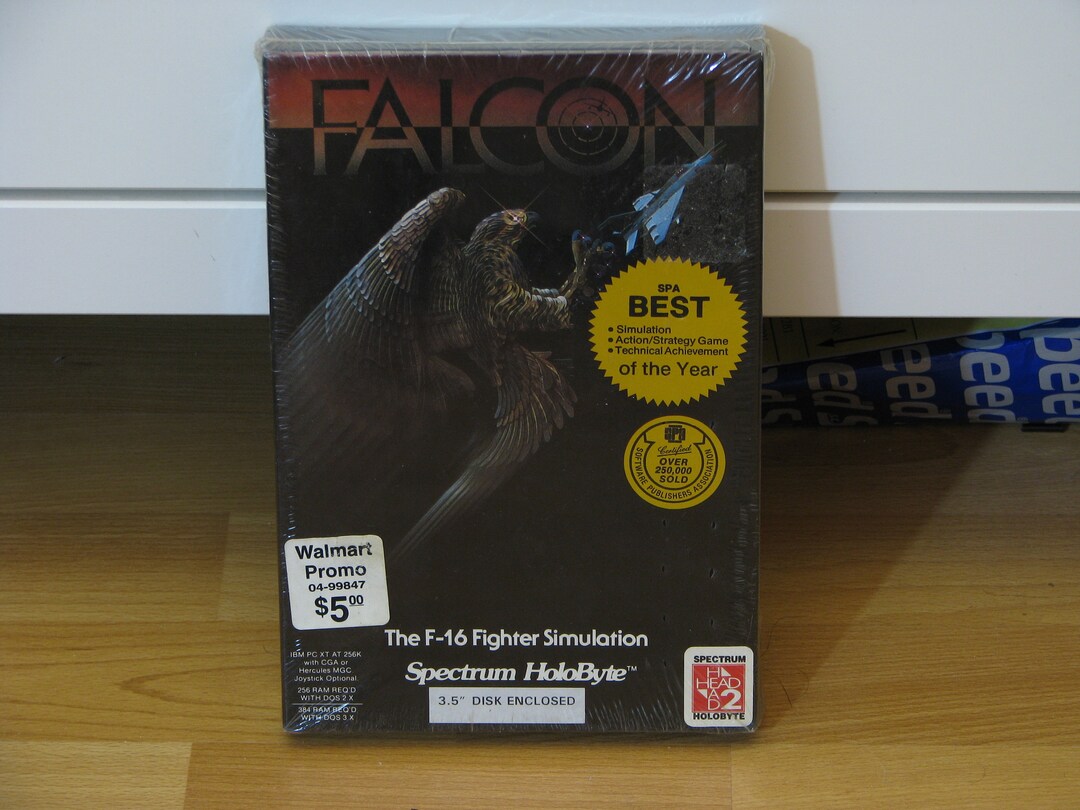 Falcon Spectrum Holobyte 1987, NEVER OPENED, SEALED - Etsy