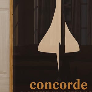 Concorde Poster Set (set of 3) – Retro Aircraft Wall Art | Supersonic ...