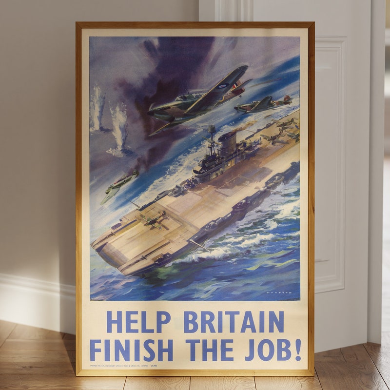 World War Ii Poster - Etsy