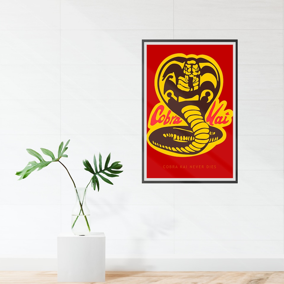 Cobra Kai Never Dies Premium Matte Vertical Poster sold by Emma Chen | SKU 23915550 | Printerval